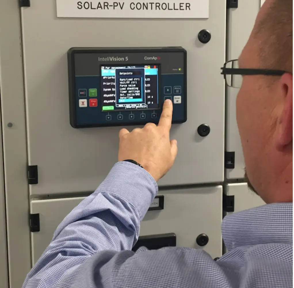 ComAp - Hybrid control at an Eaton manufacturing facility